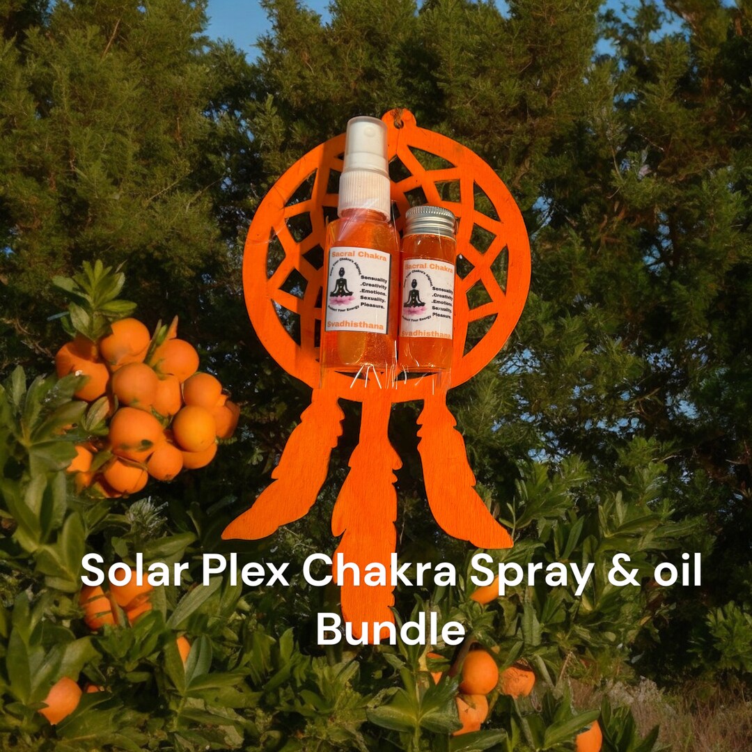 Solar Plex Chakra Spray and Oil Bundle - Etsy