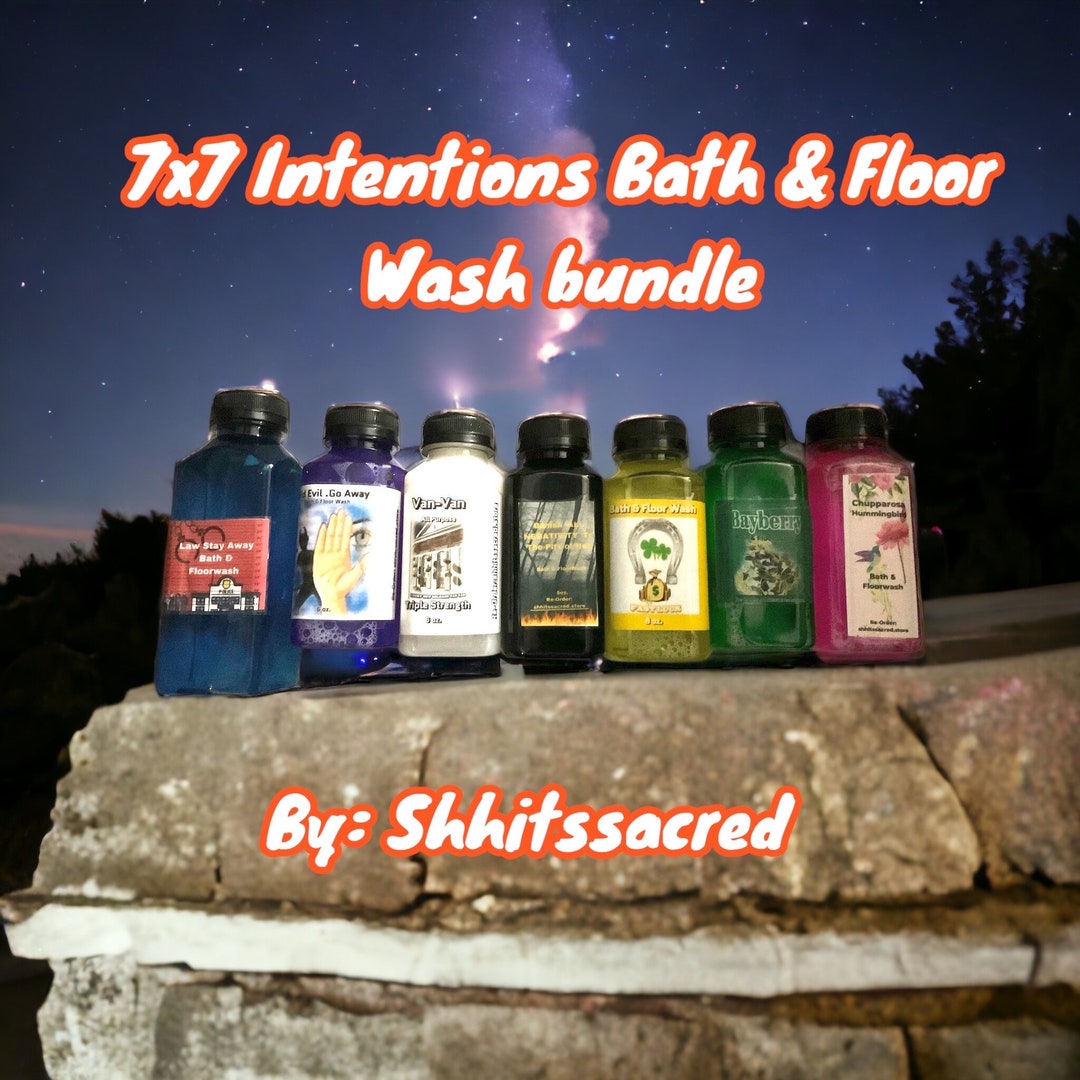 7x7 Intentions Bath & Floor Wash Bundle - Etsy