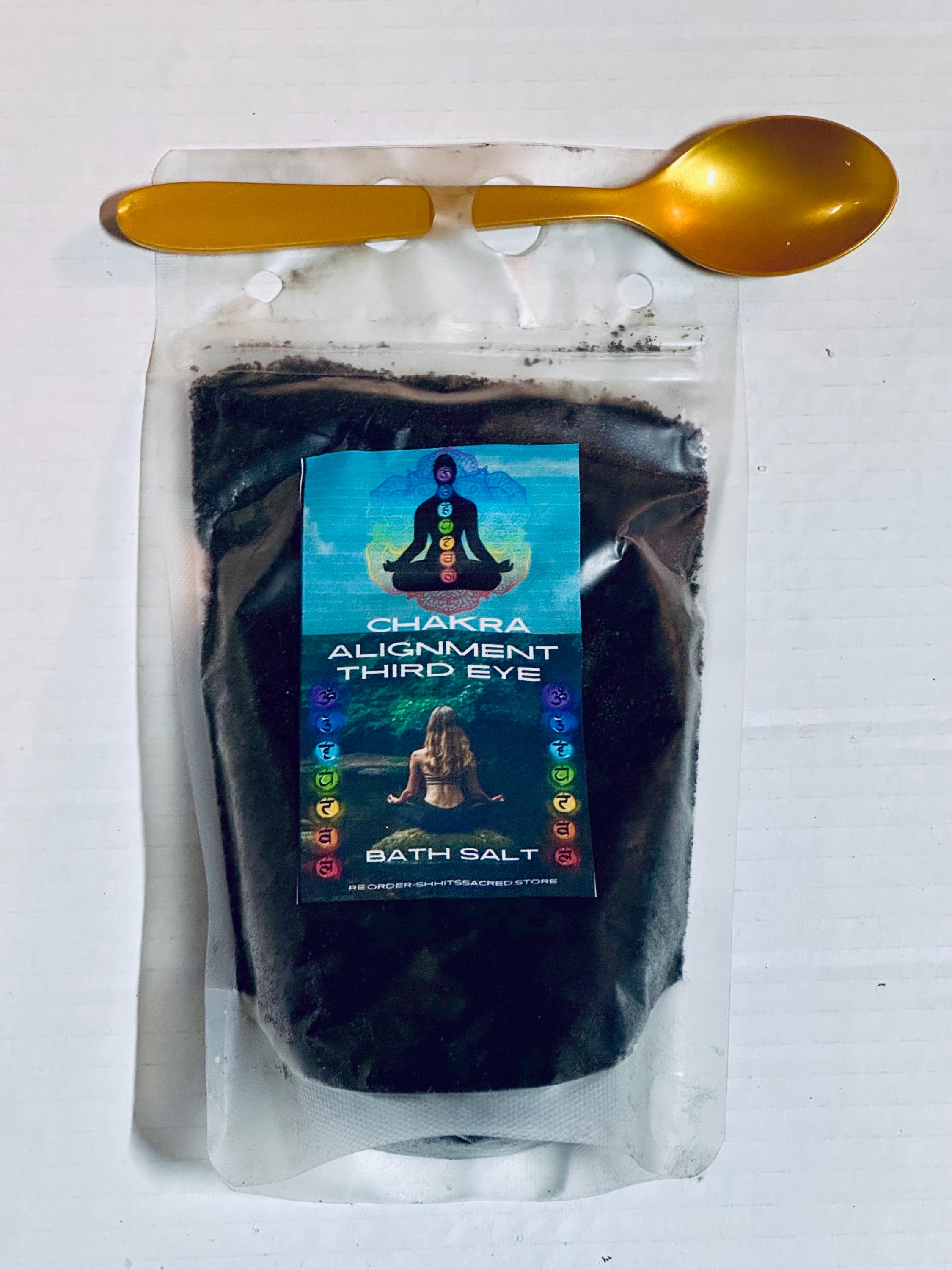 Chakra Alignment Third Eye Bath Salt - Etsy