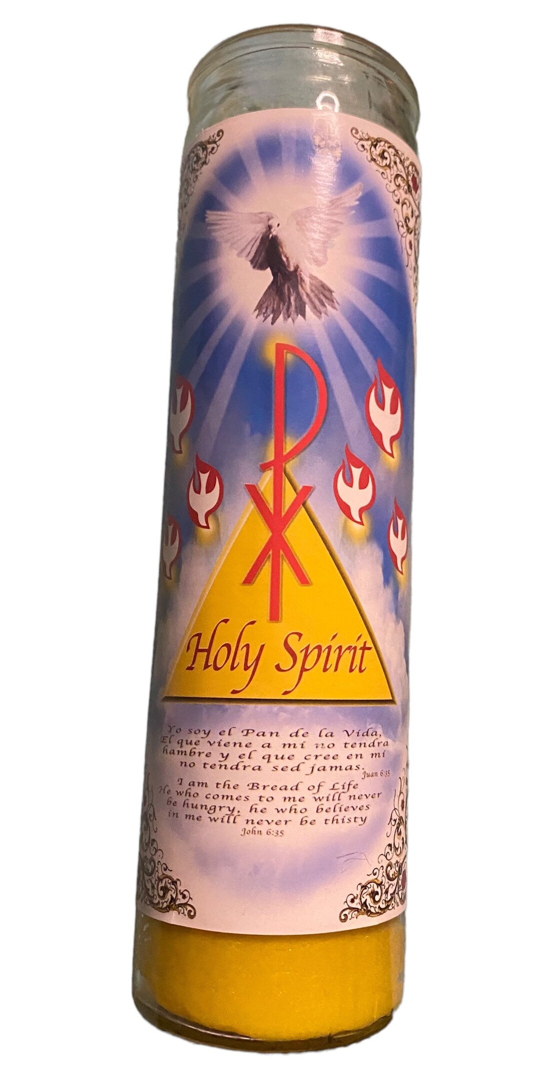 Holy Spirit Candle - Etsy