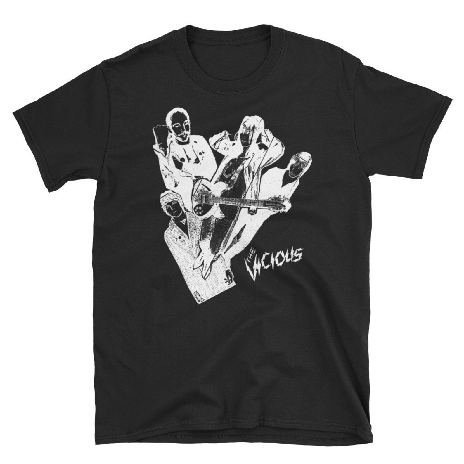 The Vicious Black T-shirt Masshysteri Regulations Punk - Etsy
