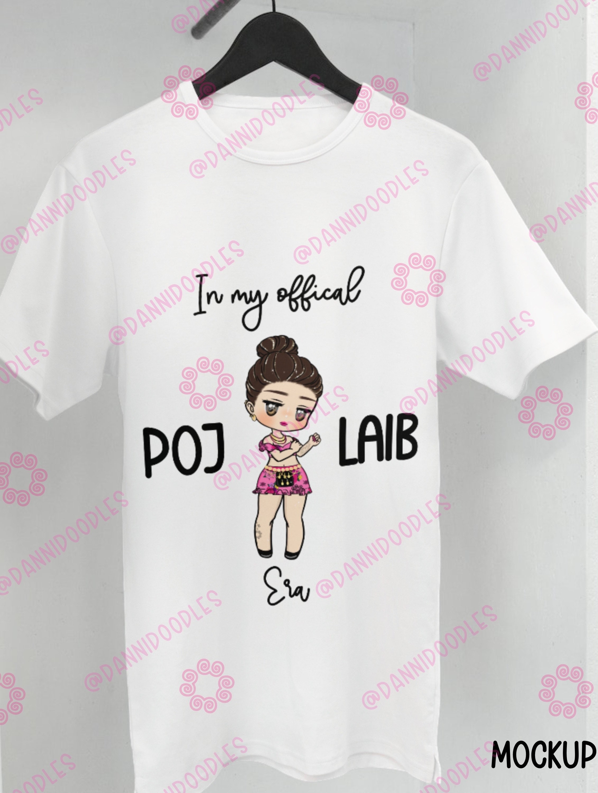 Poj Laib, Era, Chibi Girl, Hmong Chibi, Hmong Design, Hmong Art, Hmong ...