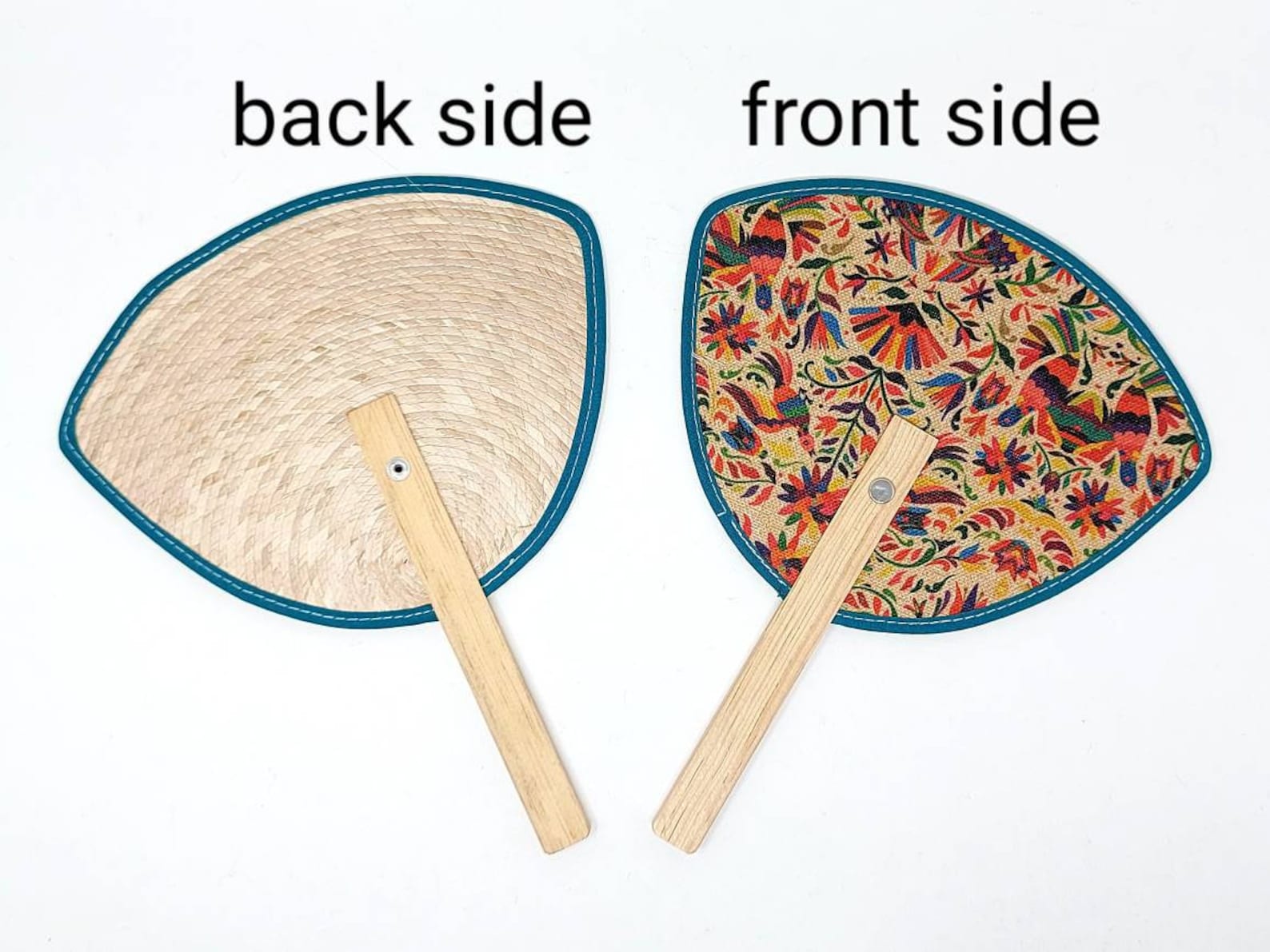 Mexican Straw Fan - Etsy