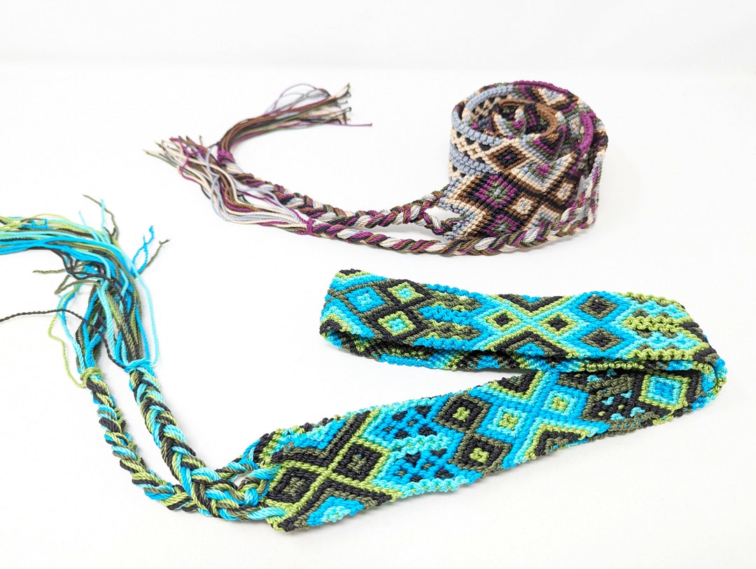 Mexican Hand Woven Belt - Etsy
