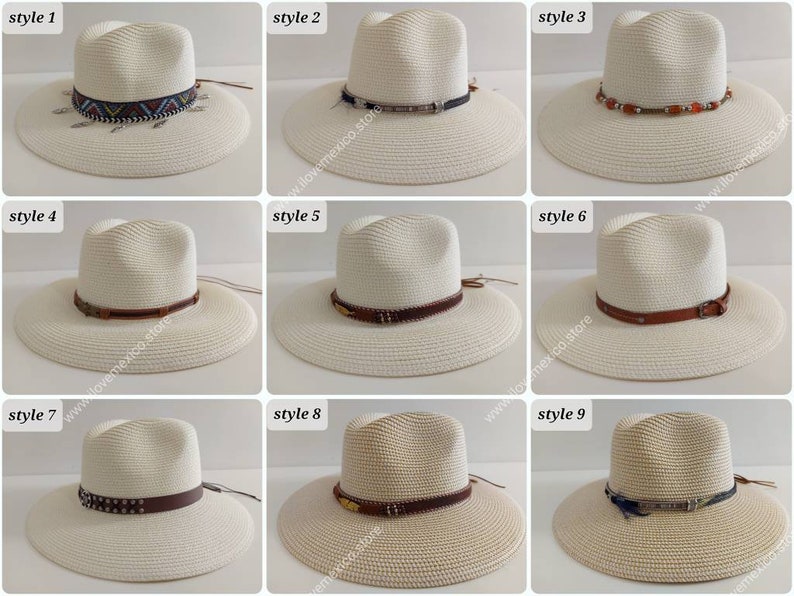 Mexican Beach Hat / Floppy Hat / Foldable Hat / UV Protection - Etsy