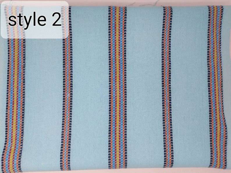 Mexican Fabric by the Yard / Mexican Jerga Fabric - Etsy