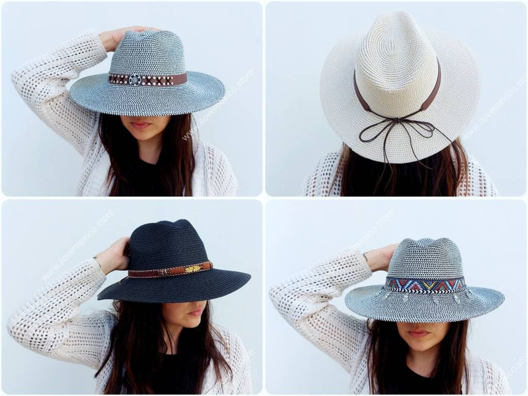 Mexican Beach Hat / Floppy Hat / Foldable Hat / UV Protection Hat ...