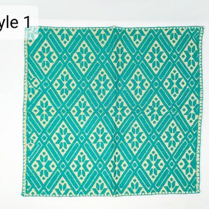 Mexican Hand Woven Table Place Mat / Embroidered Centre Piece / Mexican ...