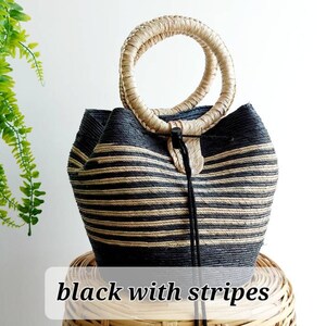 Mexican Bucket Bag / Market Straw Bag / Mexican Market Tote / - Etsy