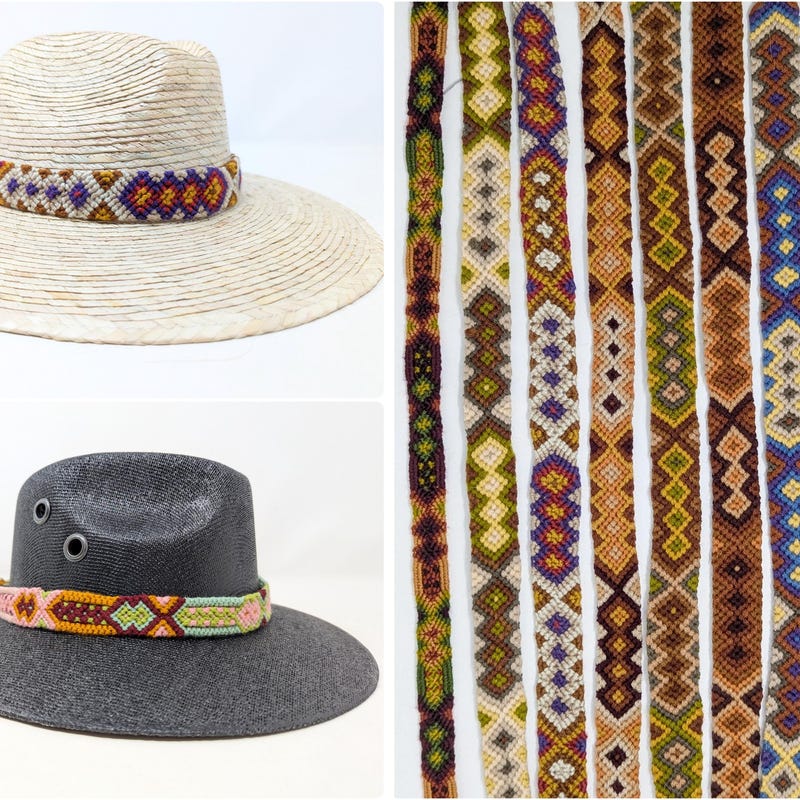 Hat Band - Etsy