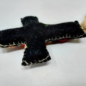 Embroidered Felt Cross / Embroidered Crosses in Bright Colors / Multi ...