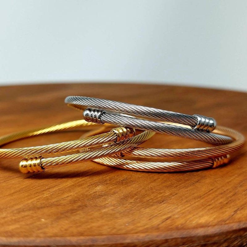 Cable Bracelet - Etsy