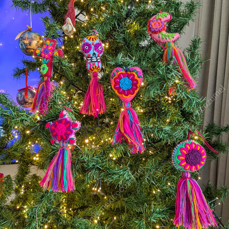 Mexican Christmas Ornaments - Etsy