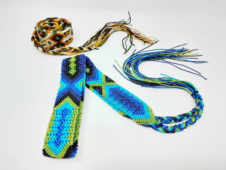 Mexican Hand Woven Belt | Etsy