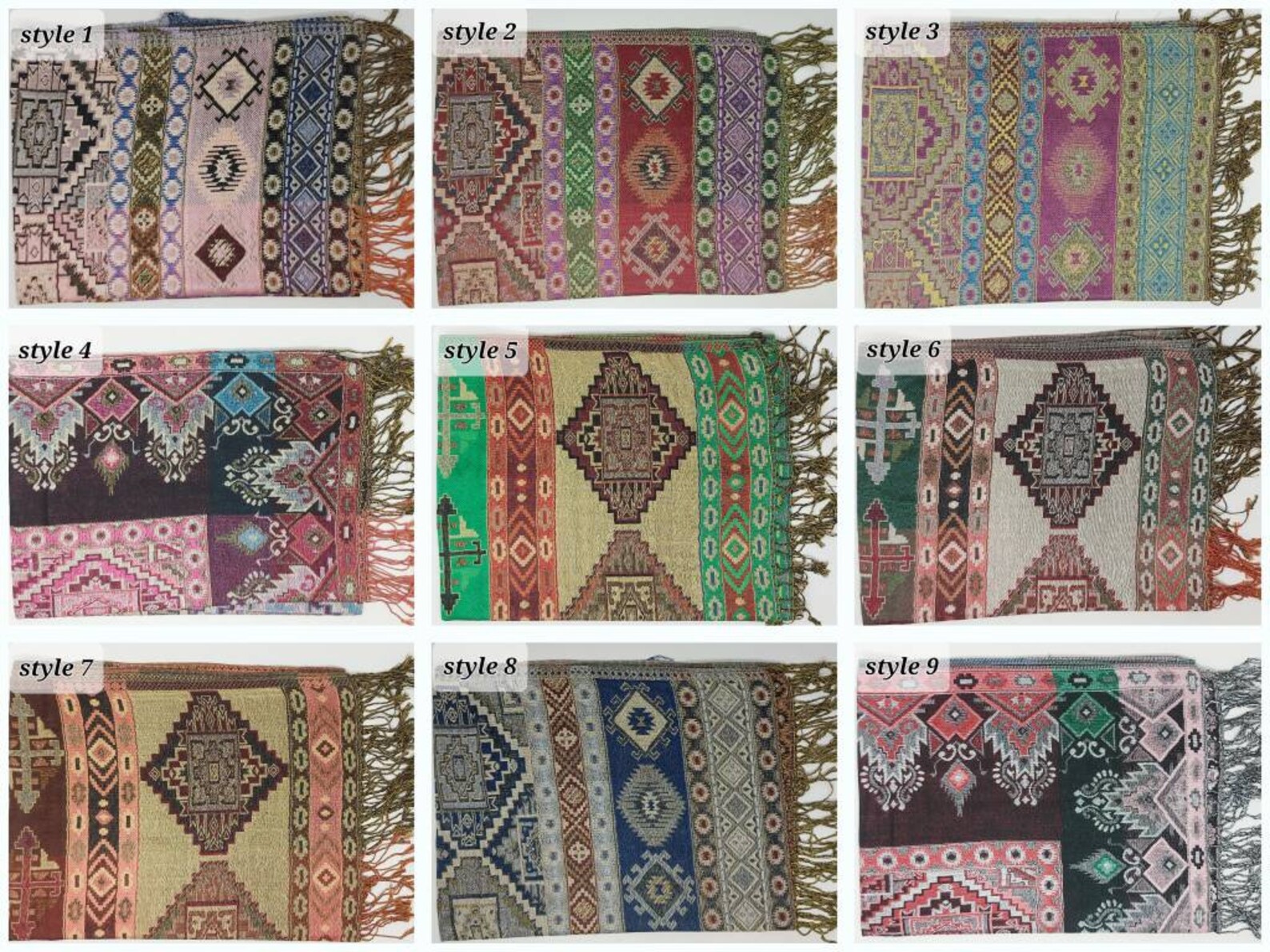 Mexican Rebozo Scarf / Traditional Rebozo / Mexican Geometric - Etsy