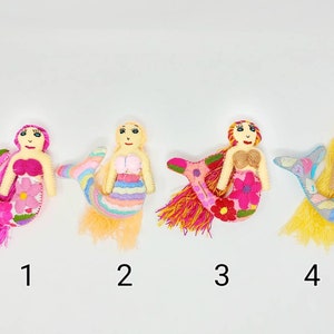 Embroidered mermaid toy / mermaid decor / mermaid plushie | Etsy