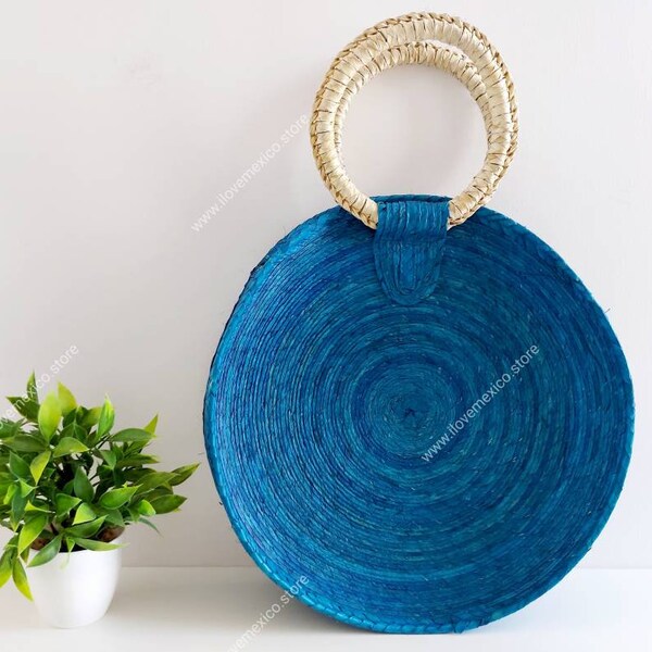 Turquoise Straw - Etsy