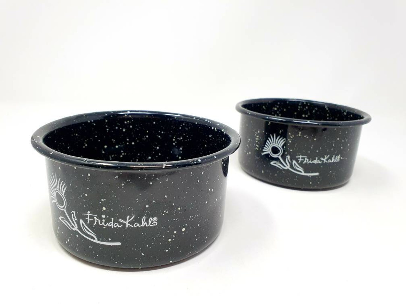 Mexican Enamel Cup Set / Cinco De Mayo Frida Mug Set / Mexican - Etsy