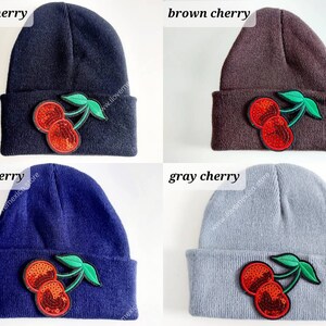 Evil Eye Cuffed Beanie / Patch Beanie / Embroidered Winter Hat - Etsy