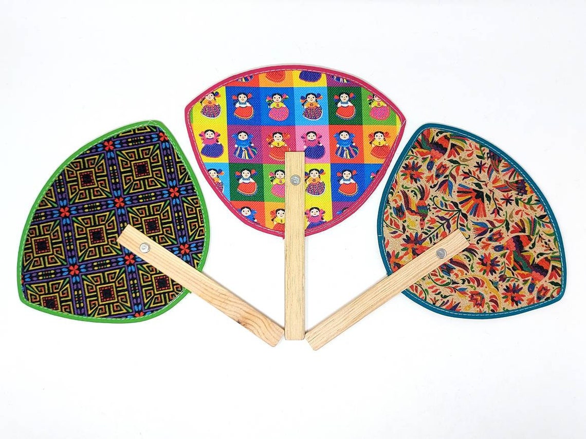 Mexican Straw Fan - Etsy