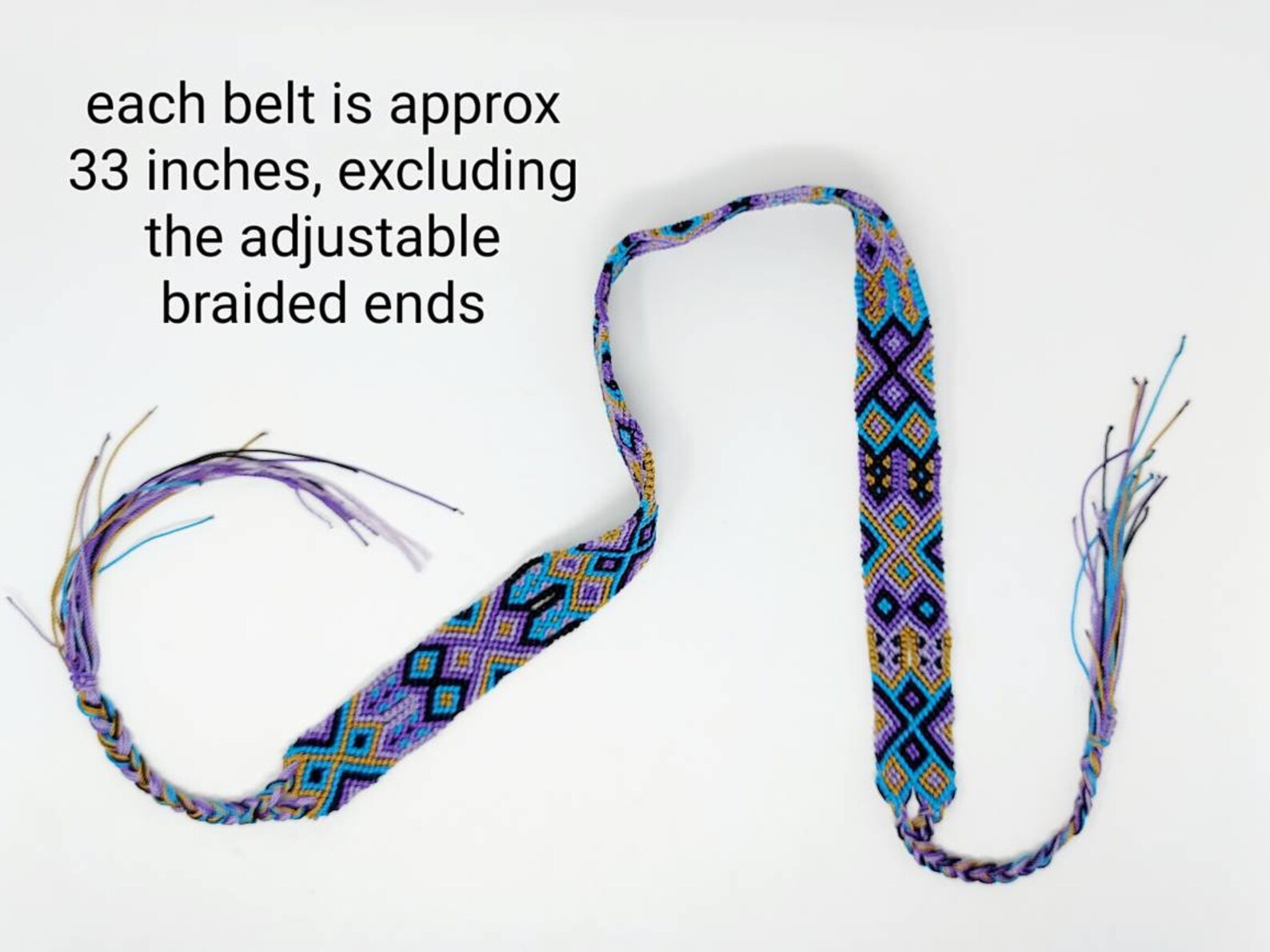 Mexican Hand Woven Belt | Etsy