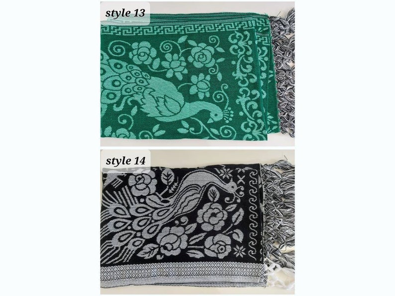 Woven Cotton Rebozo Scarf / Traditional Mayan Rebozo / Mexican - Etsy