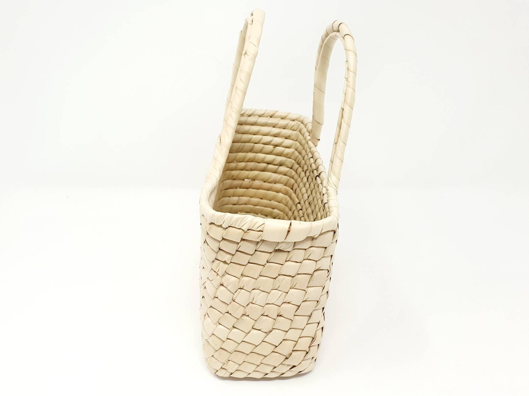 Rectangular Straw Beach Bag: Mexican Market Tote - Etsy