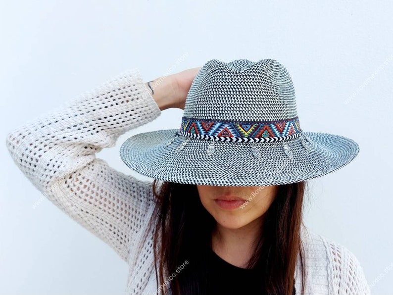 Mexican Beach Hat / Floppy Hat / Foldable Hat / UV Protection - Etsy