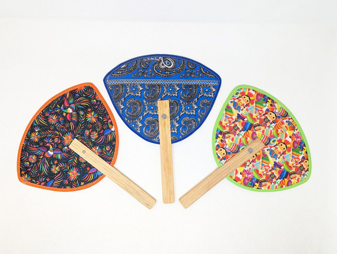 Mexican Straw Fan - Etsy