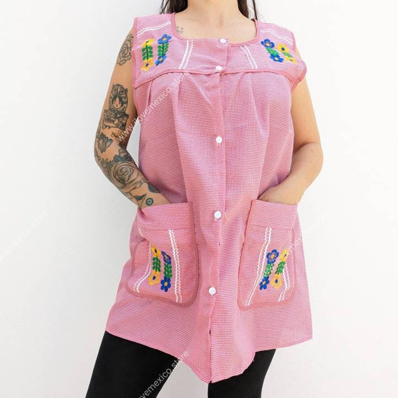 Mexican Style Apron Dress - Etsy