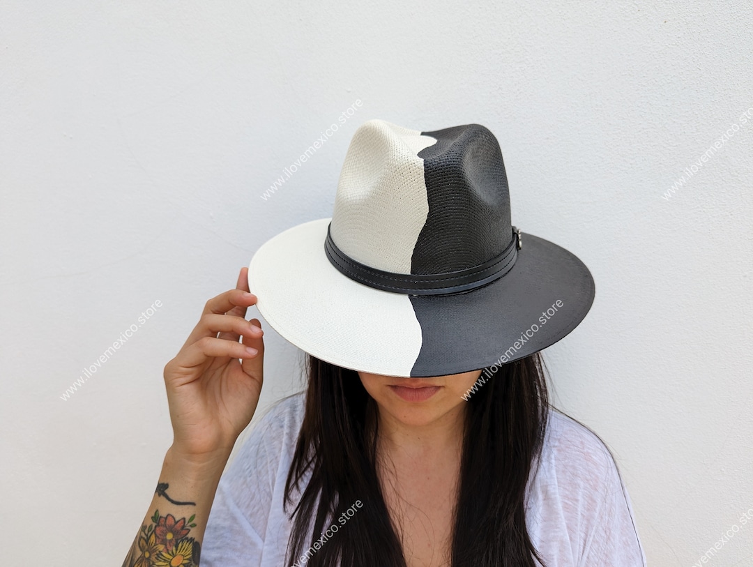 Two Tone Mexican Summer Hat - Etsy