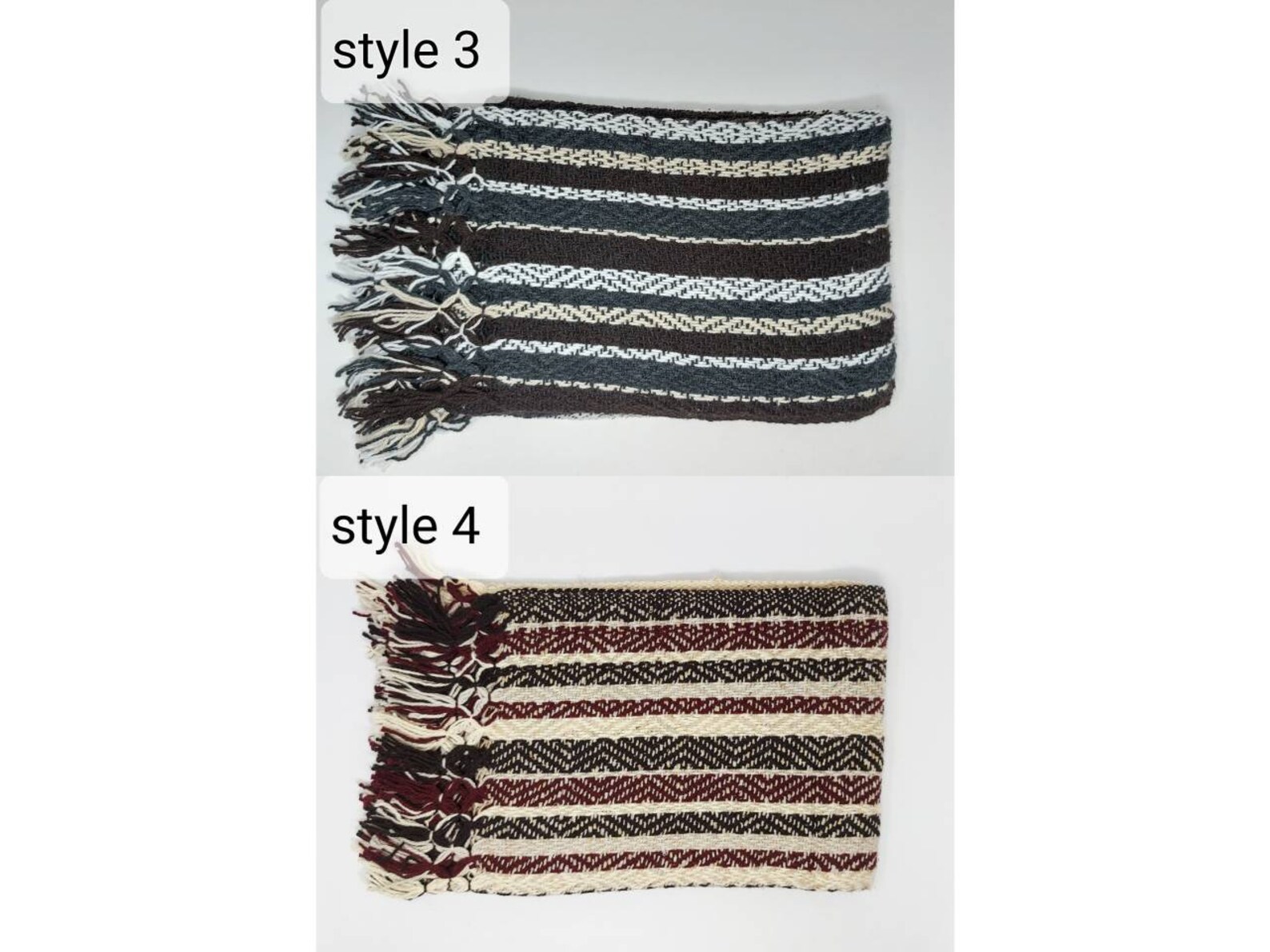 100 % cotton woven rebozo scarf / Traditional mayan rebozo / | Etsy