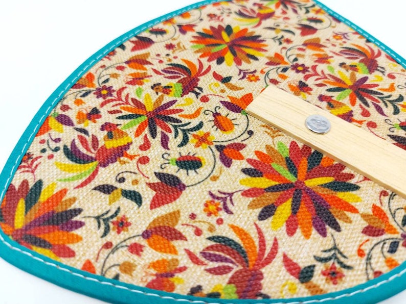 Mexican Straw Fan - Etsy