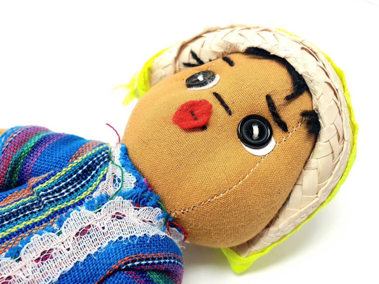 Mayan Worry Doll: Handmade Plushie From Chiapas, Mexico - Etsy