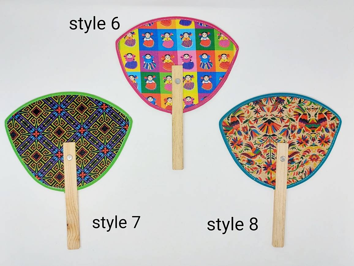 Mexican Straw Fan | Etsy