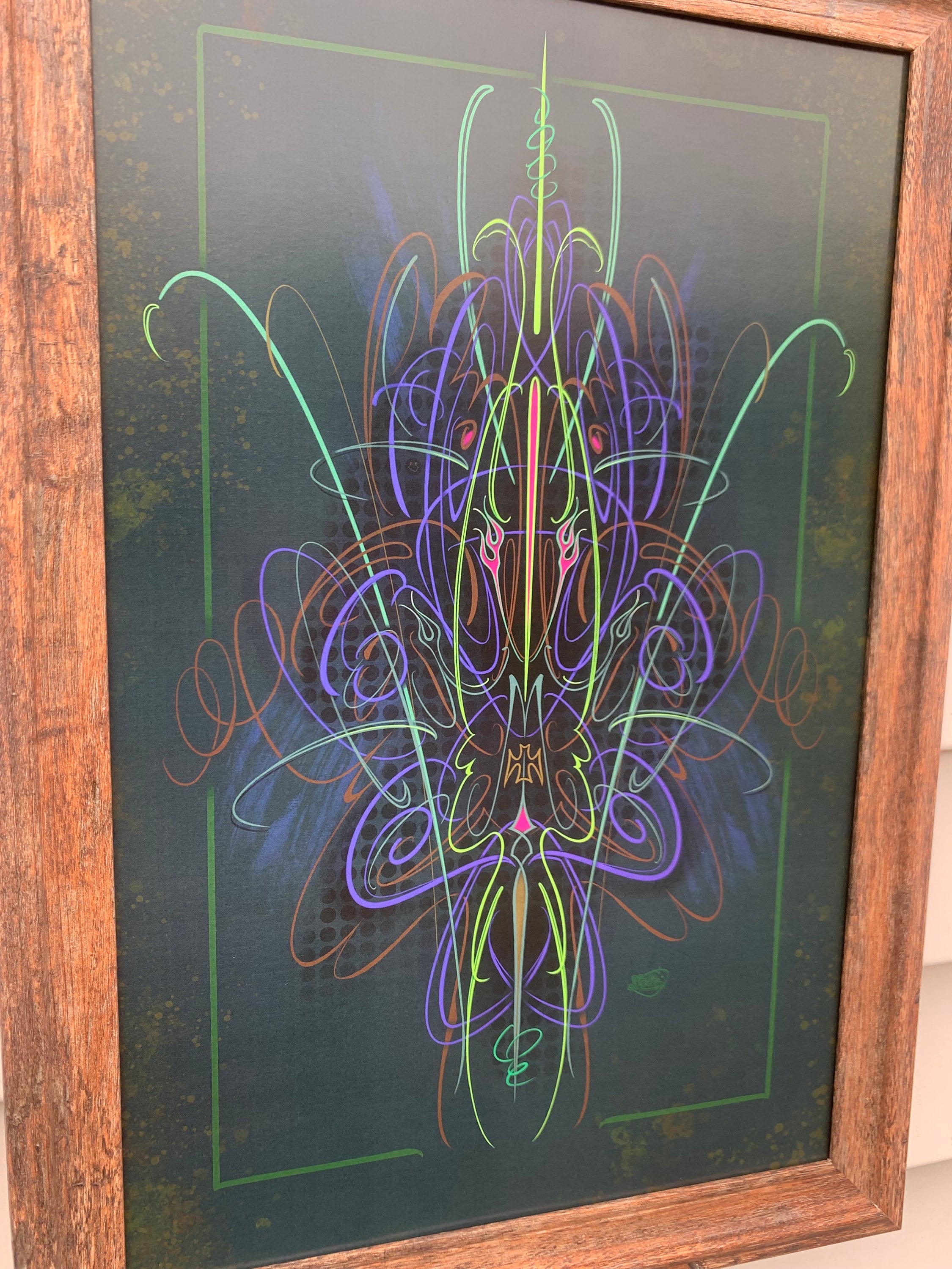 Air Cooled Pinstriping Poster Print - Etsy