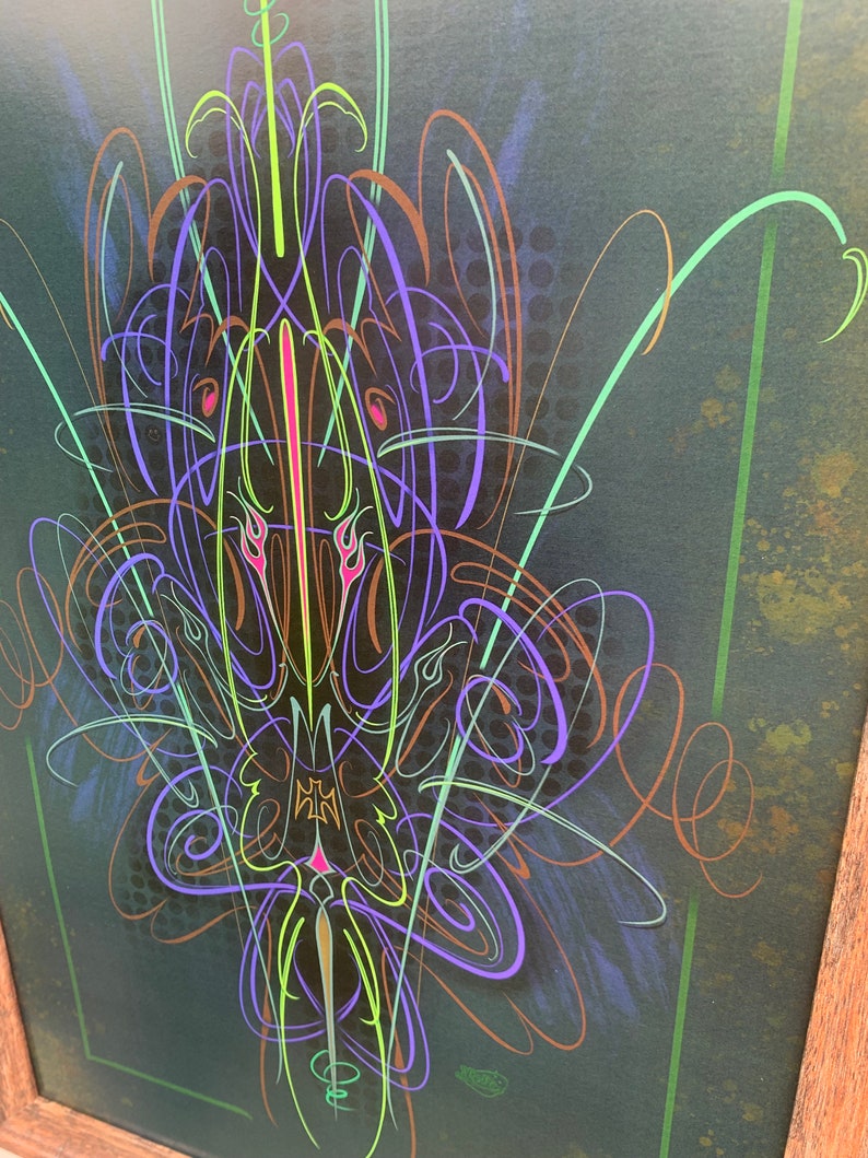 Air Cooled Pinstriping Poster Print - Etsy