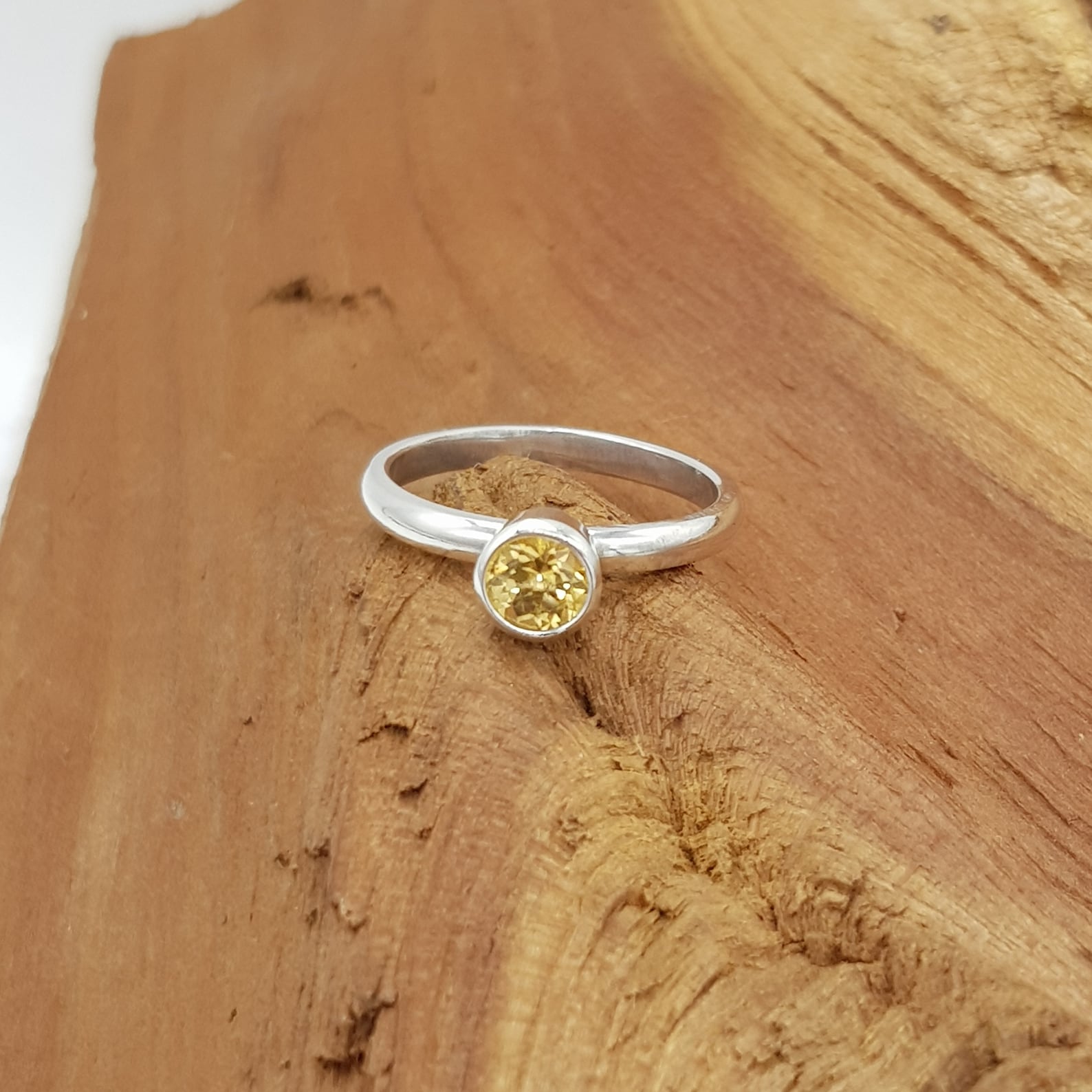 Sterling Silver Topaz Ring Twilight Mystic/honey/white - Etsy UK
