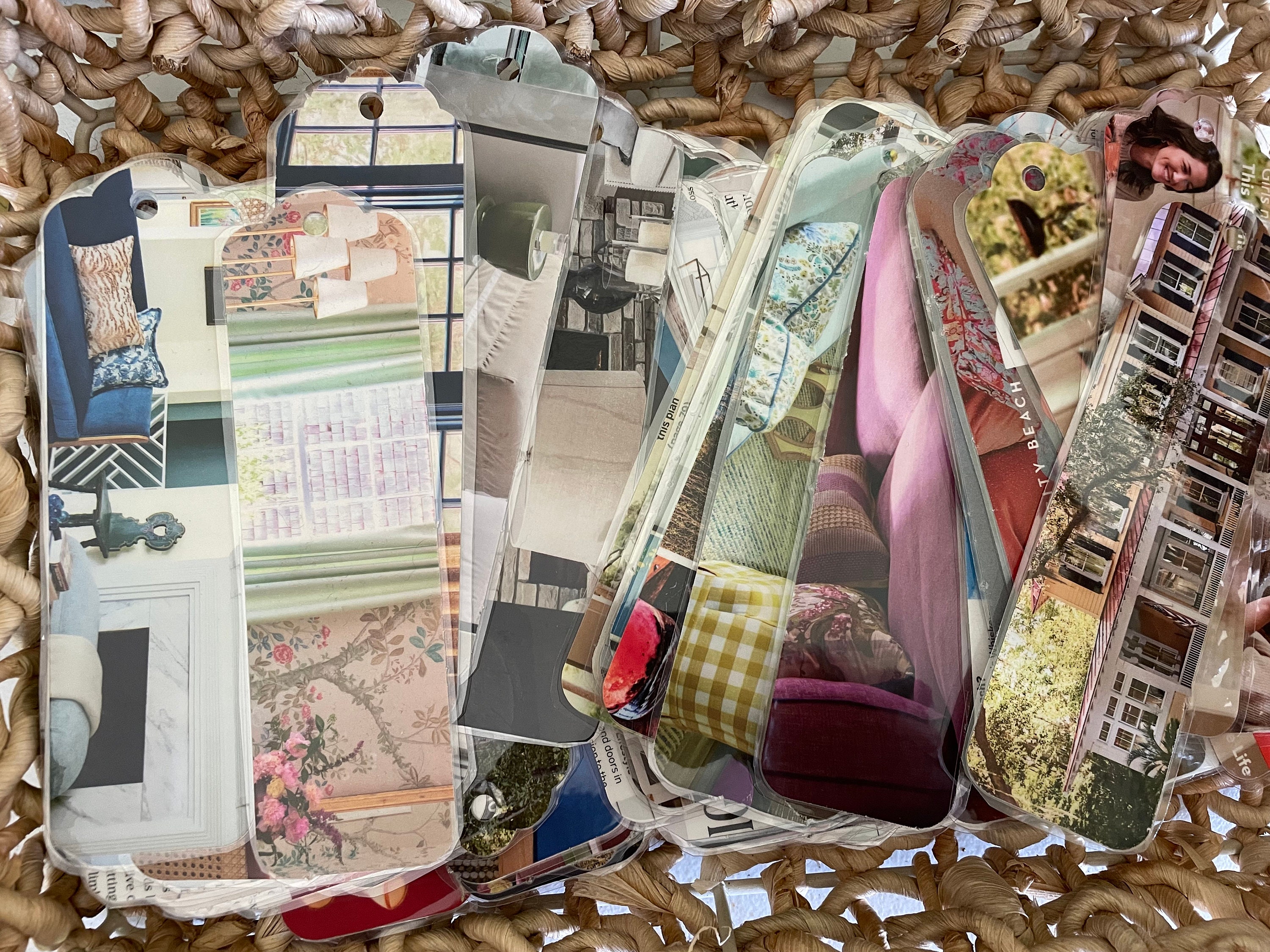 Five 5 Bookmarks Recycled From SOUTHERN LIVING Magazines - Etsy