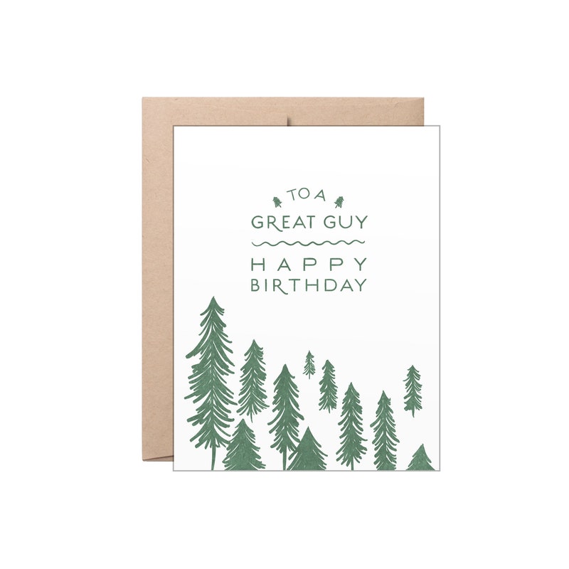 Manly Birthday Card - Etsy