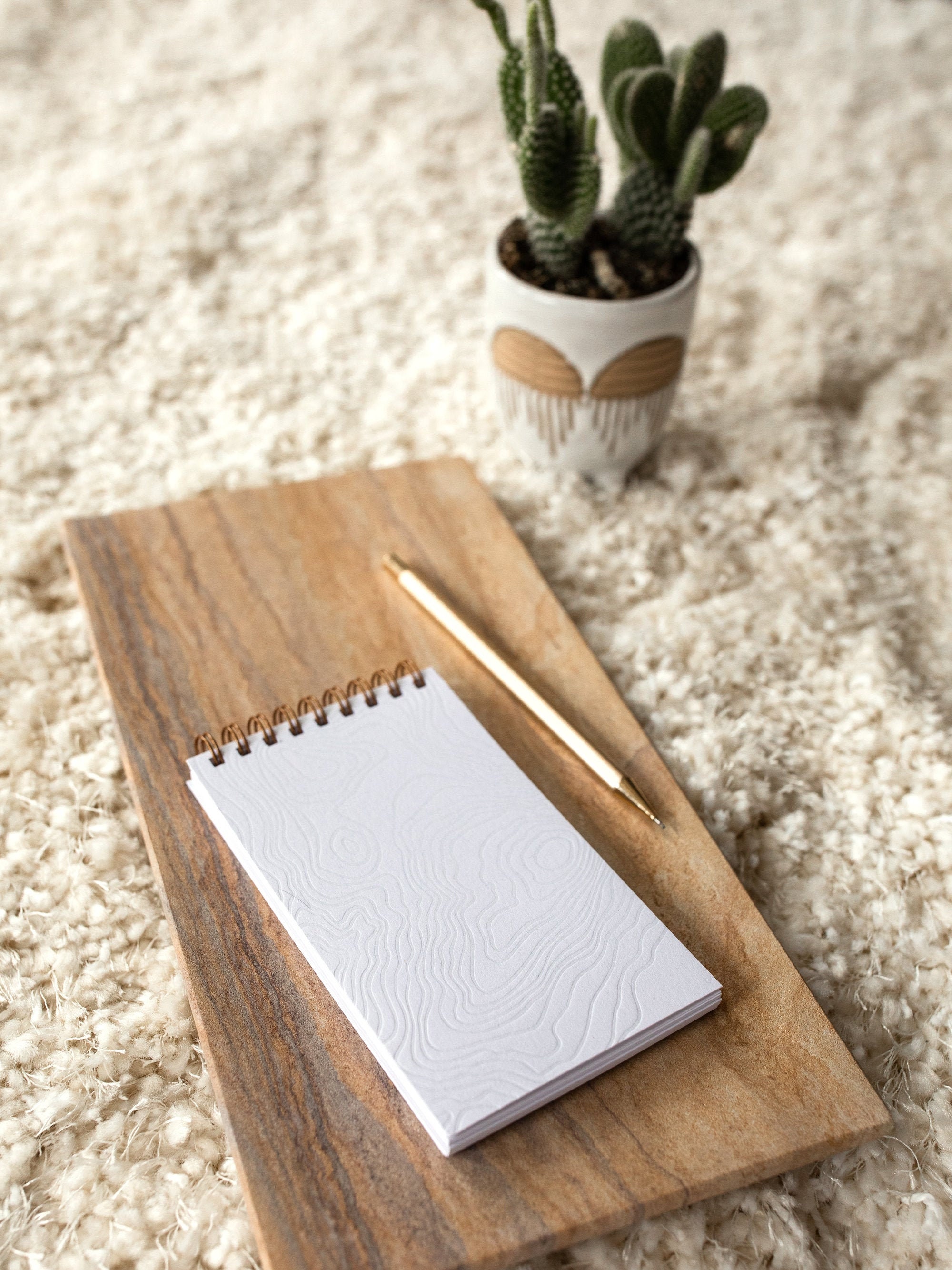 Topography Reporter Notebook Unlined Blank Pages - Etsy