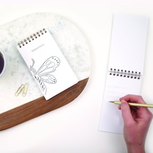 Topography - Reporter Notebook - Unlined Blank Pages - Etsy