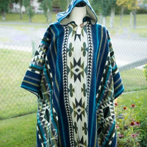 Original Andean Poncho, Native American Poncho, Quichua Poncho, Navajo ...