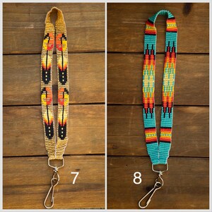 Ethnic Beaded Keychain, Hand-beaded Huichol Wixarika Key Holder ...