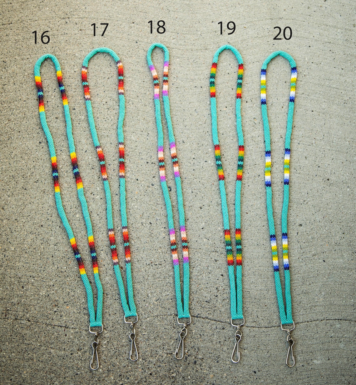 Ethnic Lanyards Loom Beaded Lanyards Huichol Beaded - Etsy