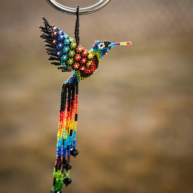 Beaded Hummingbird - Etsy