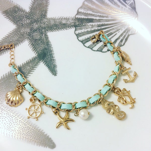 Ocean Theme Bracelet - Etsy