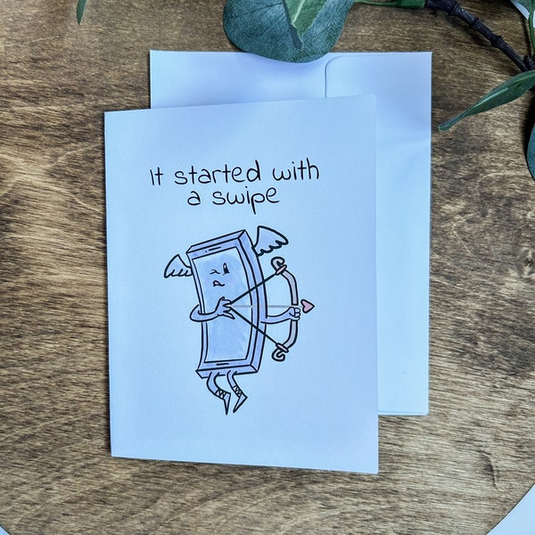 Started With a Swipe - Etsy