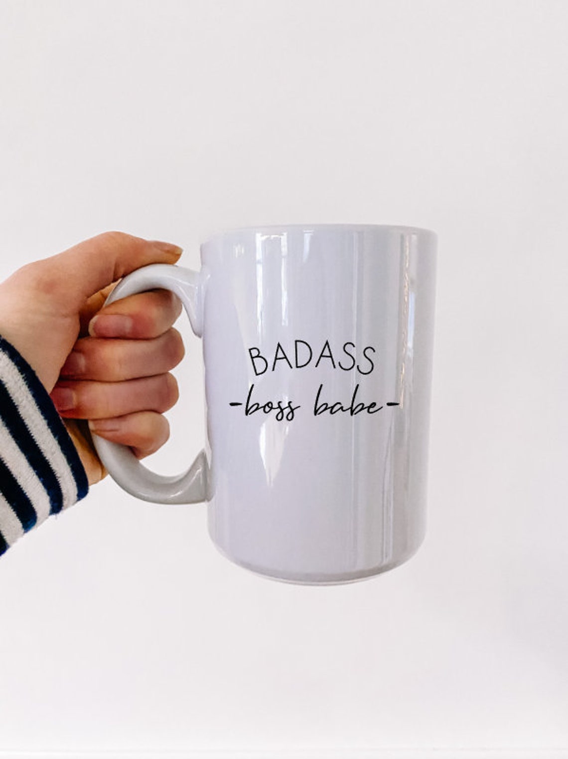 Badass Boss Babe Boss Babe Mug Boss Babe Funny Mug | Etsy
