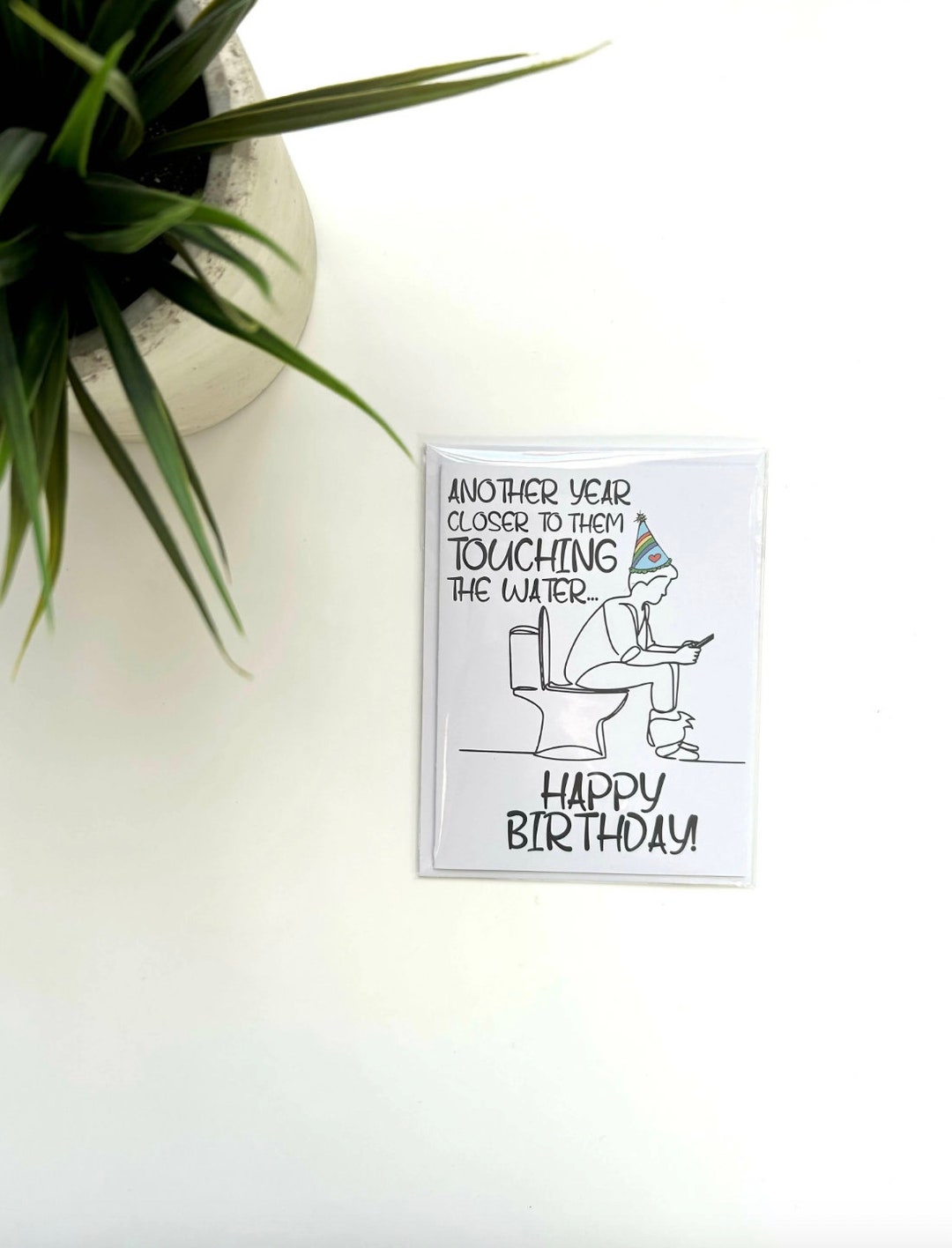 Another Year Closer Card | Balls Card | Birthday Card | Pooping Card ...